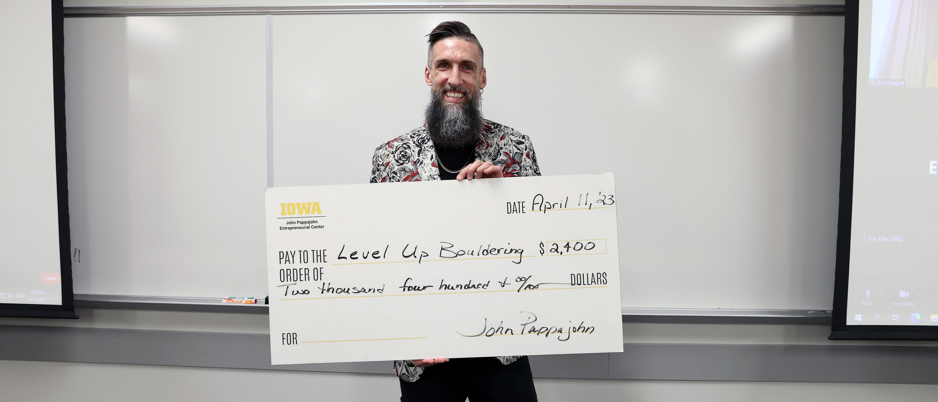 Level Up Bouldering Wins Iowa JPEC Venture School Spring Pitch ...